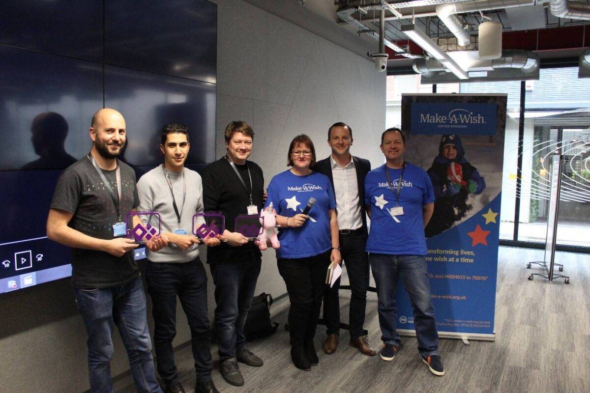 Award for Hitachi Solutions team at the Microsoft & Make a Wish UK Power Platform Hackathon ...